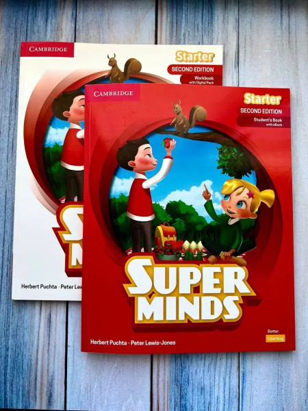 Super Minds Starter(2nd Edition) Book + Workbook +код - купить с доставкой по выгодным ценам в ...