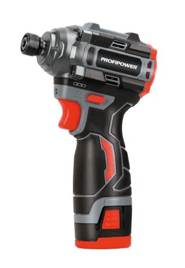 Винтоверт аккумуляторный ProfiPower BL-162 (бесщеточный, 16В, 160Нм, Li-ion 2шт, 2.0Ач ...