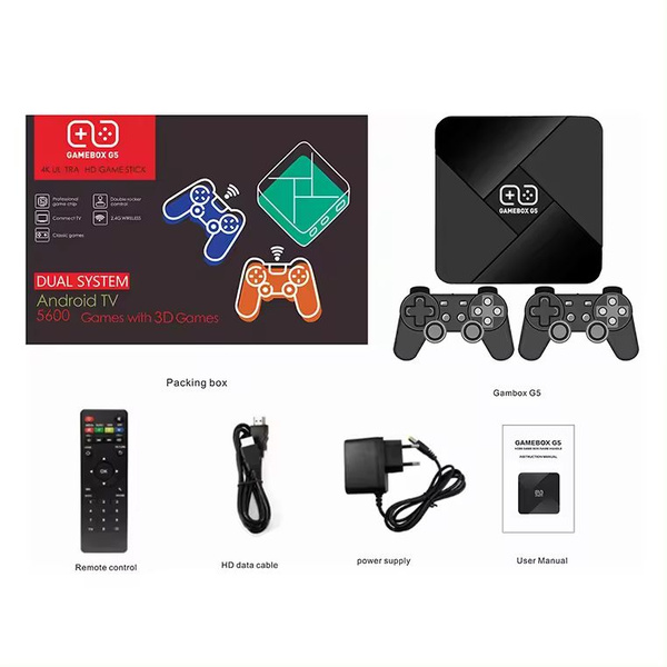WiFi HD Super Game Box, консоль, 51000+ игр, ретро, мини, TV Box ...