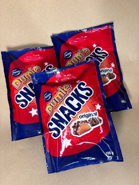 Fazer Dumle Snacks Шоколадные конфеты 100г - купить с доставкой по ...