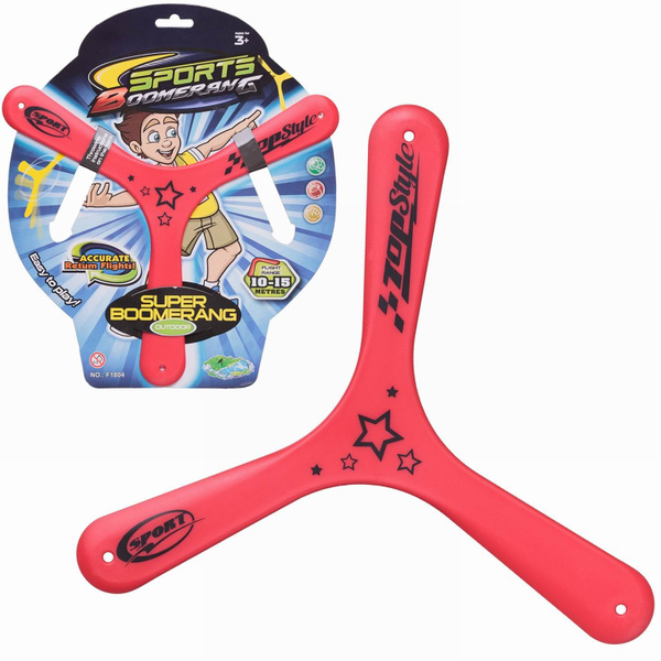 Бумеранг Junfa красный купить на OZON по низкой цене (1557224867)