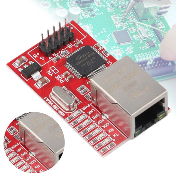 W5100 Top Mini Lan Ethernet Shield Сетевой модуль 3 3 В Интерфейс Spi