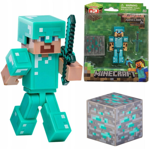 Бриллиантовый Стив Майнкрафт - Diamond Stive Minecraft подвижная ...