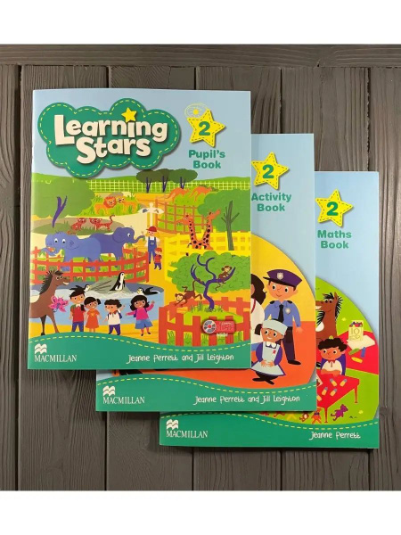 Learning Stars 2 Level 2 Pupils, Activity+ Maths Book+диск - купить с ...