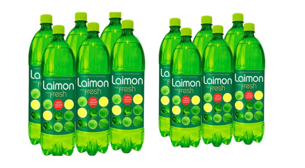 Напиток безалкогольный "Laimon Fresh" 1,0л*12шт - купить с доставкой по ...