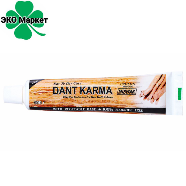 Индийская Зубная Паста - 1шт 100гр "Miswak Dant Karma" (Лицензия ...