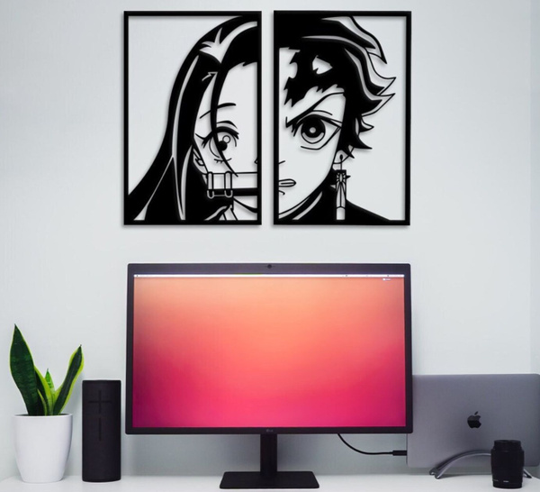 Панно Ais Laser Аниме 2-PANNO-TANJIRA-DEMON34 см - купить по выгодным ...