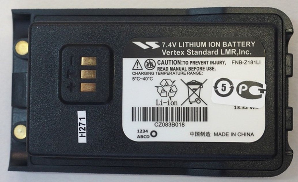 Аккумулятор VERTEX FNB-Z181 Li LI-Ion 1800 мАч ( для VZ-30) - купить с ...