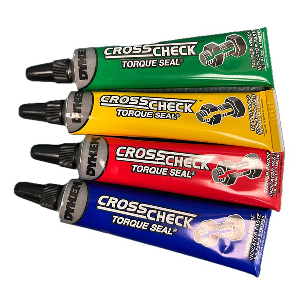 Cross Check Plus Skydrol-Resistant Torque Seal Паста-индикатор смещения деталей (комплект 4 шт ...