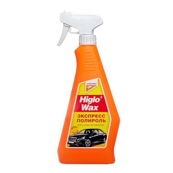 Полироль автомобильный Kangaroo Полироль для кузова Huglo Wax, 650мл ...