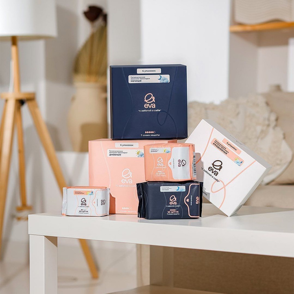 EVA Прокладки женские 12 шт - купить с доставкой по выгодным ценам в интернет-магазине OZON ...