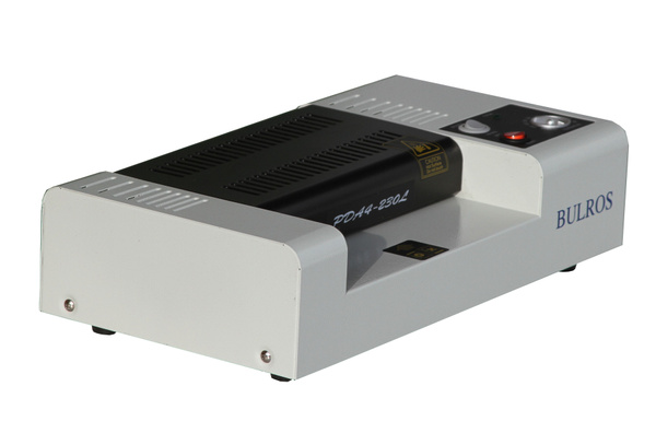 Пакетный ламинатор полупрофессиональный Bulros PDA4-230L A4, 230 мм, 250 мкм, 4 вала, 500 мм/мин ...