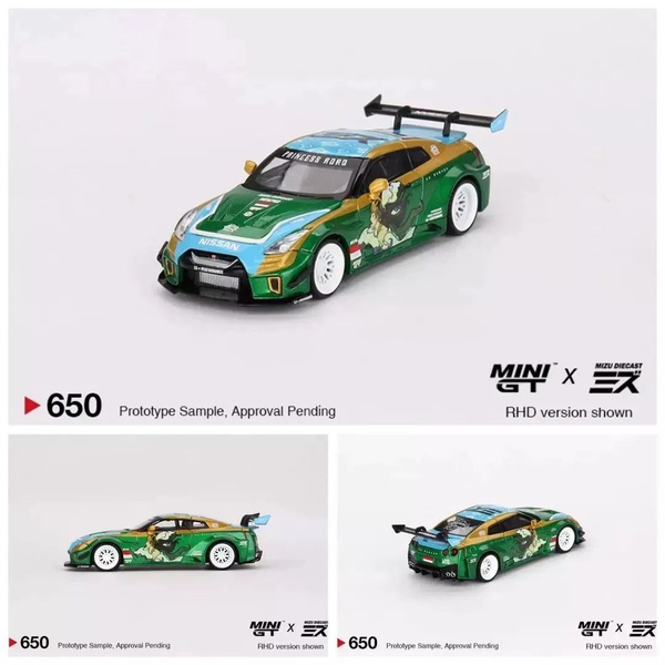 Модель коллекционная Mini GT 1:64 #650 Nissan GTR R35 LBK - купить в ...