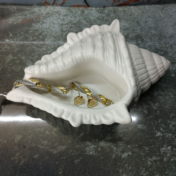 Украшение настольное интерьерное ракушка купить по доступным ценам в интернет магазине Ozon