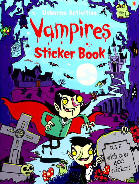 Vampires Sticker Book / Книга на Английском | Robson Kirsteen - купить ...