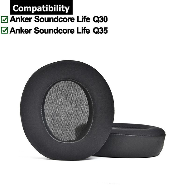 1 пара Сменные подушечки для наушников, подушечки для оголовья, губчатые наушники, ремонтная ...