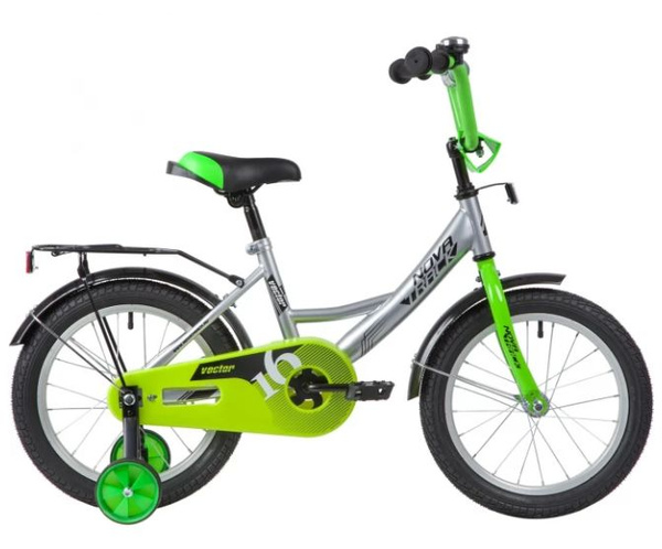 Велосипед детский 16 Novatrack Vector 163VECTOR.SL22, серебристый ...