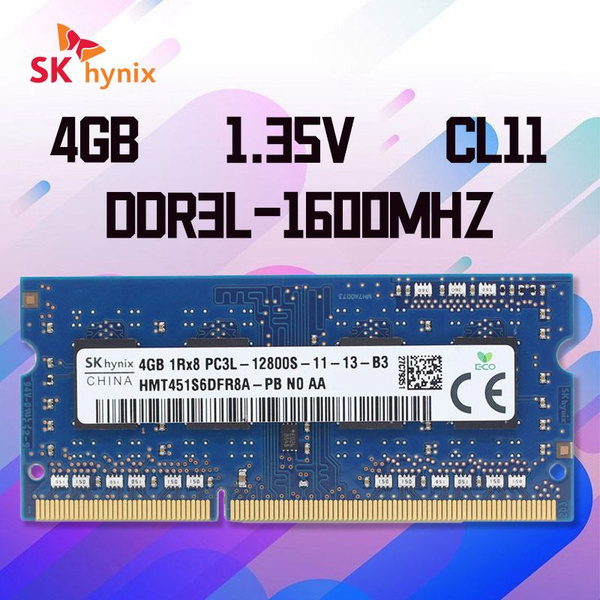 Модуль оперативной памяти Hynix SK PC3L-12800s DDR3l-1600 МГц4 ГБ (SK Hynix 4GB DDR3L 1600 МГц ...