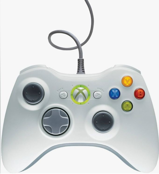 Геймпад Xbox, для XBox 360, белый, черный - купить по выгодной цене в ...