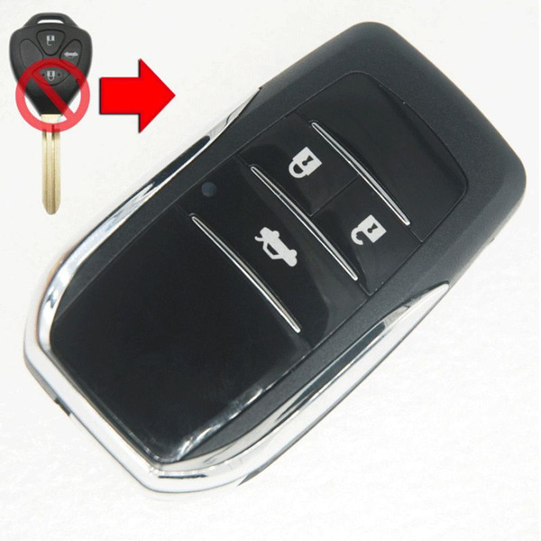 Корпус выкидного ключа зажигания для Toyota (3 кнопки) - арт. 24011503 ...