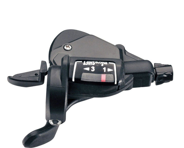 Манетка (шифтер) 3 скоростей, microSHIFT TS38-3L черный купить на OZON по низкой цене (1741452131)