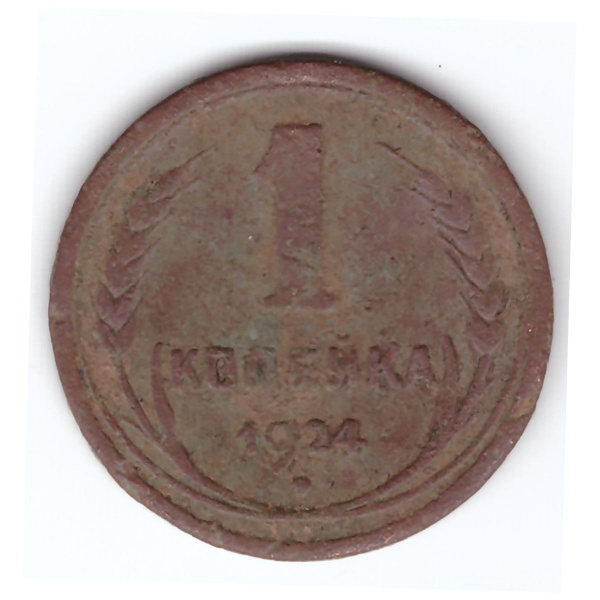 1 копейка 1924 года VG №2 - купить в интернет-магазине OZON с быстрой доставкой (1581857810)