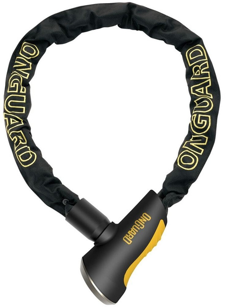 Замок велосипедный OnGuard Mastiff Chain Lock Key 150cm x 8mm - купить ...