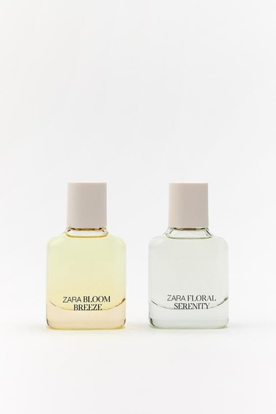 Zara ZARA BLOOM BREEZE EDP + FLORAL SERENITY EDP 30 ML + 30 ML k104 Вода парфюмерная 60 мл ...