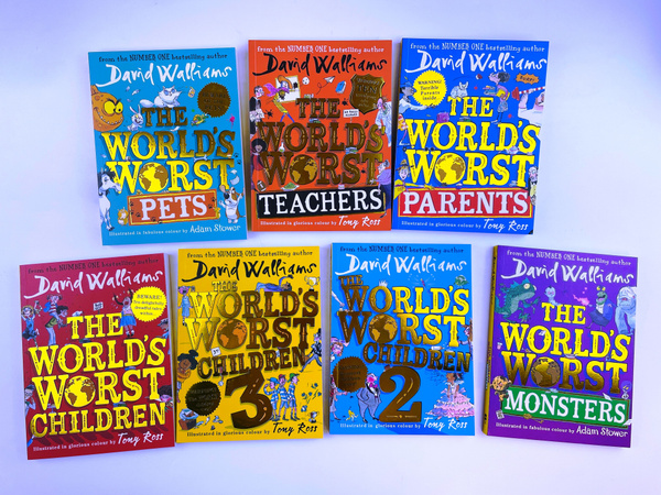 The World's Worst David Walliams, 7 книг на английском языке | Walliams ...