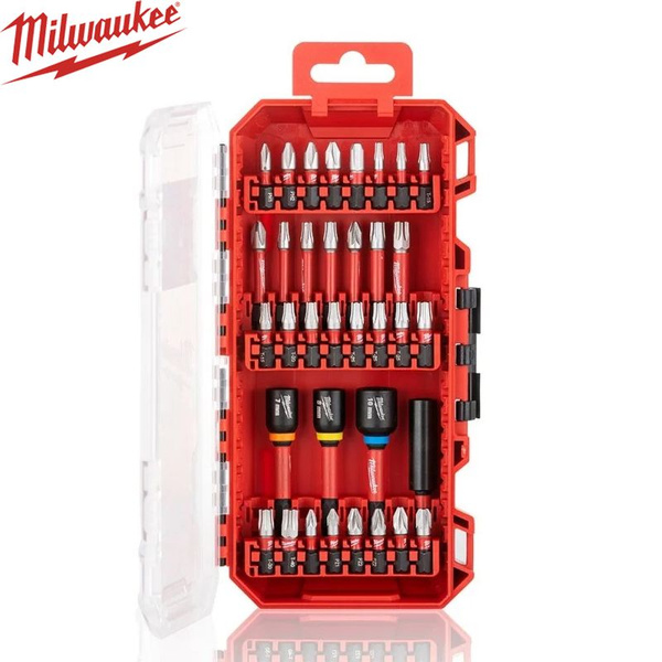 Milwaukee 35 шт. Набор ударных бит SHOCKWAVE 4932492003 для шуруповерта ...