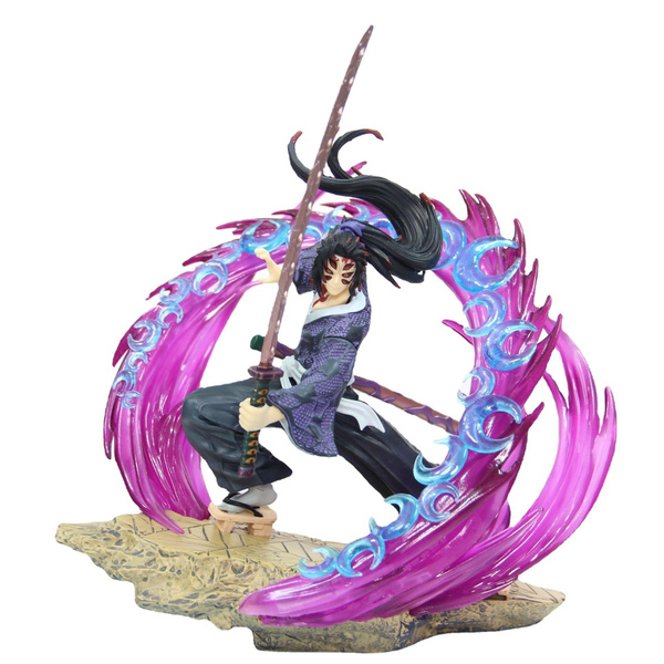 Фигурка Убийца демонов Кокушибо 25 см / Demon Slayer Kokushibo Figurine ...