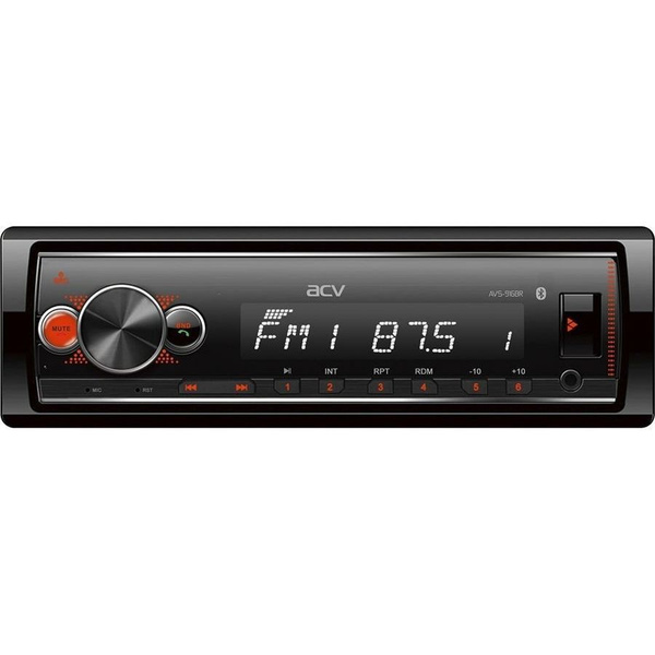Автомагнитола ACV AVS-916BR - купить в интернет-магазине OZON с доставкой по России (1588471089)