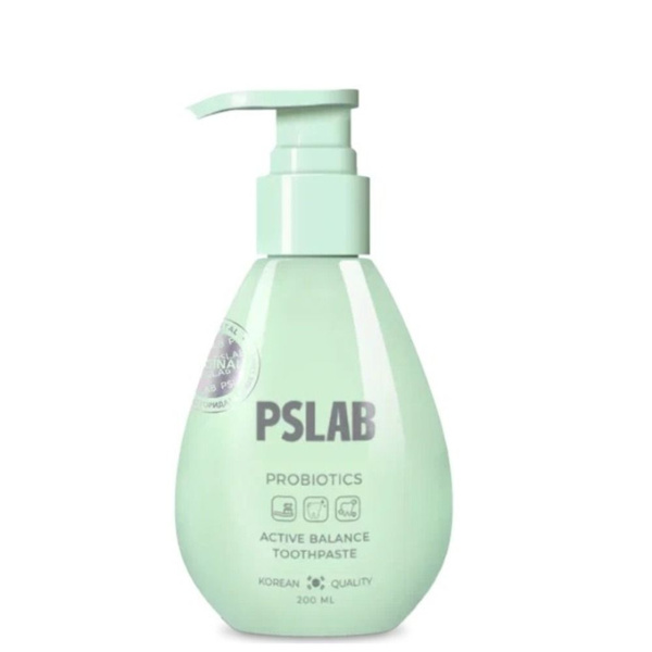 PSLAB Паста зубная от кариеса с пробиотиками, 200 мл - купить с доставкой по выгодным ценам в ...