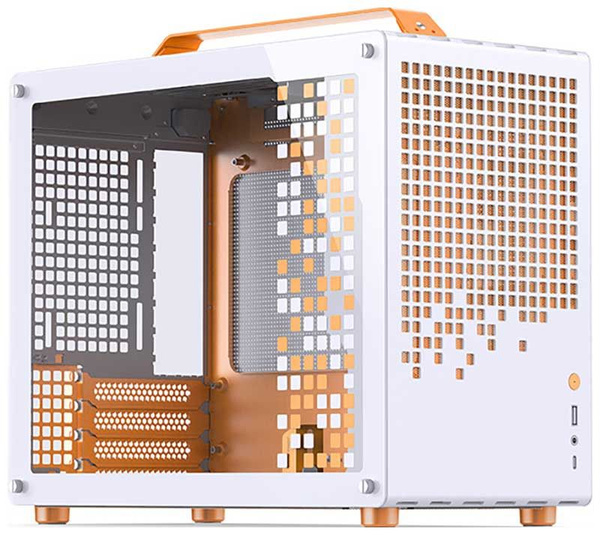 Компьютерный корпус JONSBO Jonsplus Z20 Orange/White - купить с ...