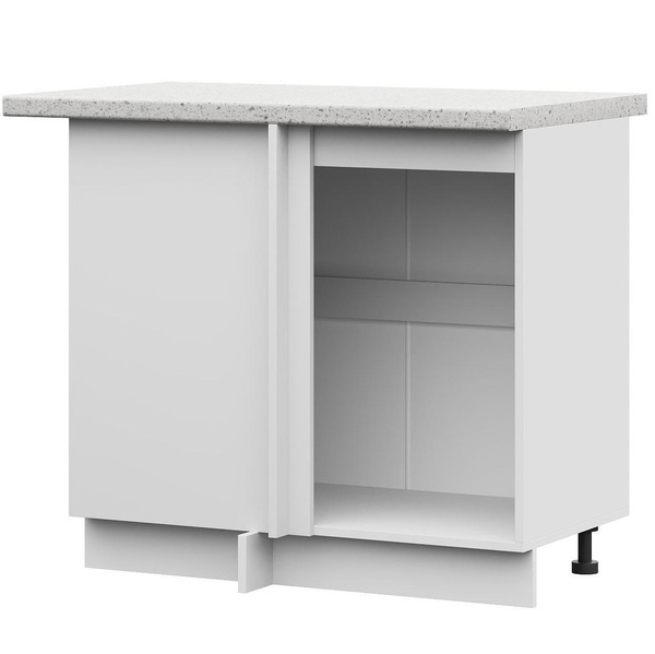 Корпус ШНУ 1000 М шкаф нижн угловой Белый Без столешницы купить с доставкой по выгодным