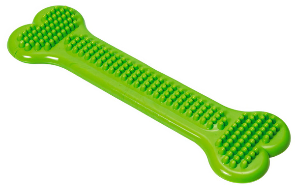 Georplast игрушка Geobone 1 для собак, кость, резиновая, 10x3 см ...