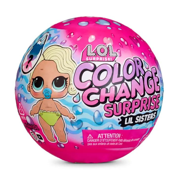 Кукла LOL Surprise! Младшая сестричка Color Change - купить с доставкой ...