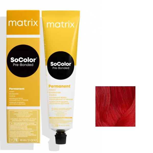 MATRIX SoColor Pre-Bonded 7RR+ Краска для волос SoColor Pre-Bonded 7RR ...