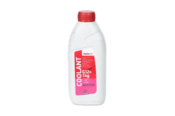 Антифриз METACO ANTIFREEZE G12+ COOLANT RED, Готовый раствор купить по ...