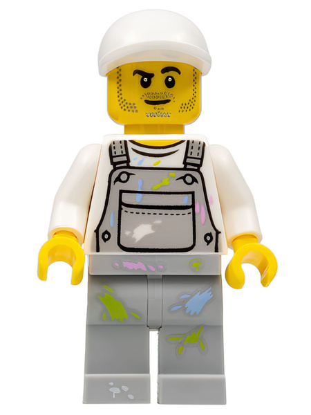 Минифигурка Lego Painter - Male cty0897 U - купить с доставкой по ...