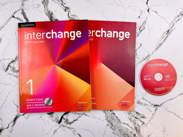InterChange Fifth Edition 1, Student's Book + Workbook + CD ...