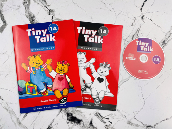 Tiny Talk 1A , Student Book+ Workbook+CD | Rivers Susan - купить с доставкой по выгодным ценам в ...