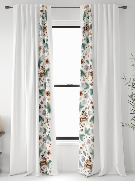 Комплект штор HELGA 948 , 250х150см, 948019, Репс купить c доставкой на ...