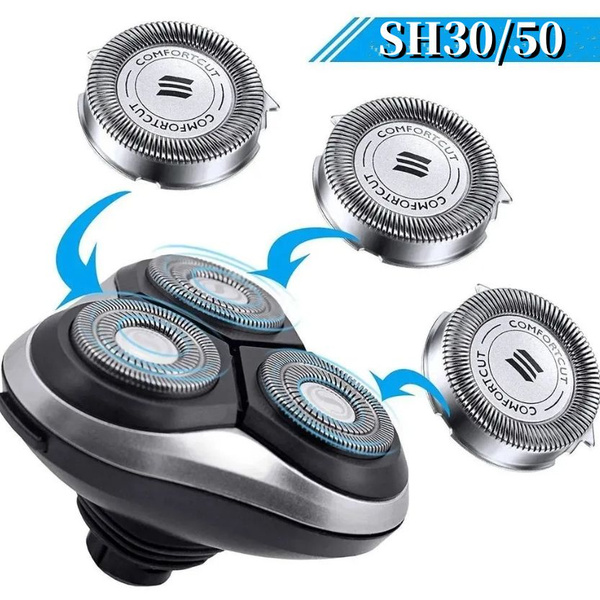 Сменные ножи-лезвия для Philips SH 30/50 Series 3000 и Series 1000 3шт ...