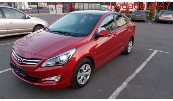 Бампер передний в цвет кузова Hyundai Solaris 1 Хендай Солярис (2015 ...