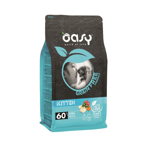 Oasy Dry Cat Grain Free сухой корм для котят, беременных и кормящих ...