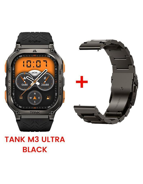 Характеристики Kospet Спортивные часы Умные часы TANK M3 ULTRA GPS ...