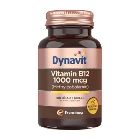 Dynavit Vitamin В12 1000 мкг в 100 таблетках купить на OZON по низкой ...