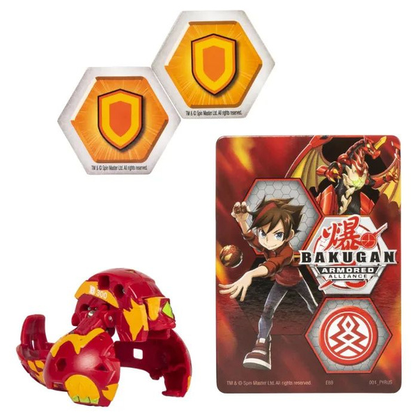 Фигурка-трансформер Bakugan S2 Fire Giant Red 20124094 - купить с ...