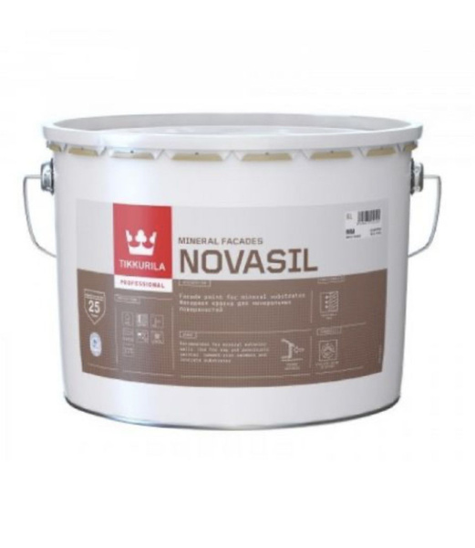 Tikkurila Novasil / Тиккурила Новасил силиконовая фасадная краска 2.7 ...